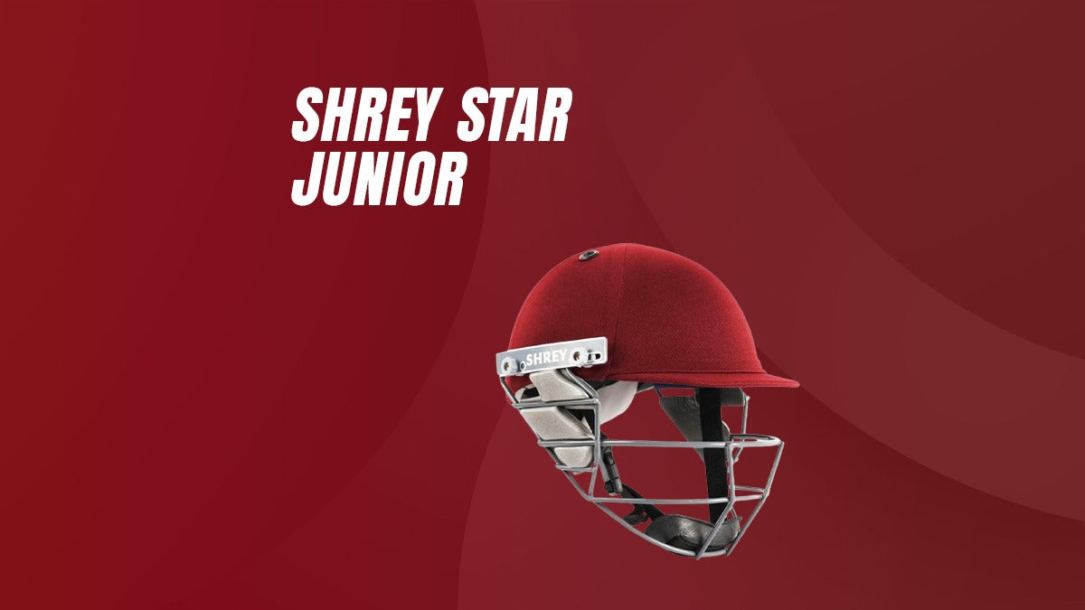 Shrey Star Junior Steel Helmet: Young Cricketers’ Safety