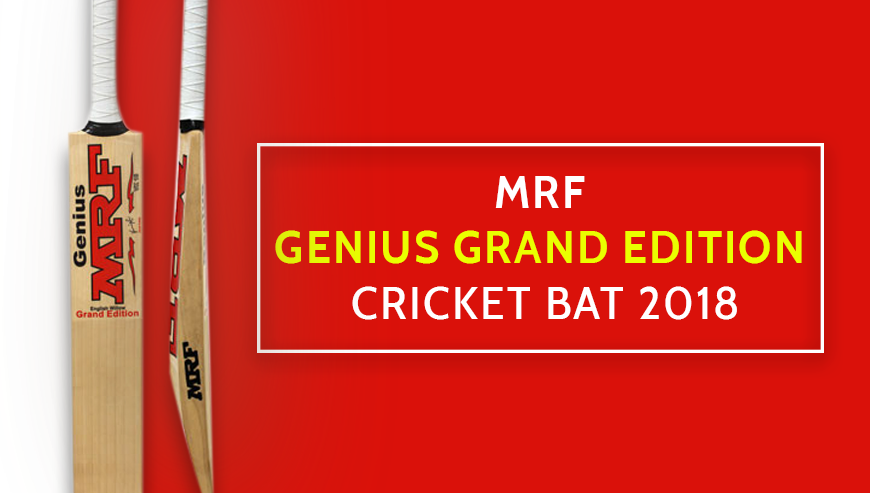 MRF Genius Grand Edition Cricket Bat 2018