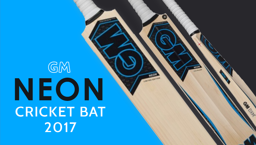 GM Neon Cricket Bat 2017