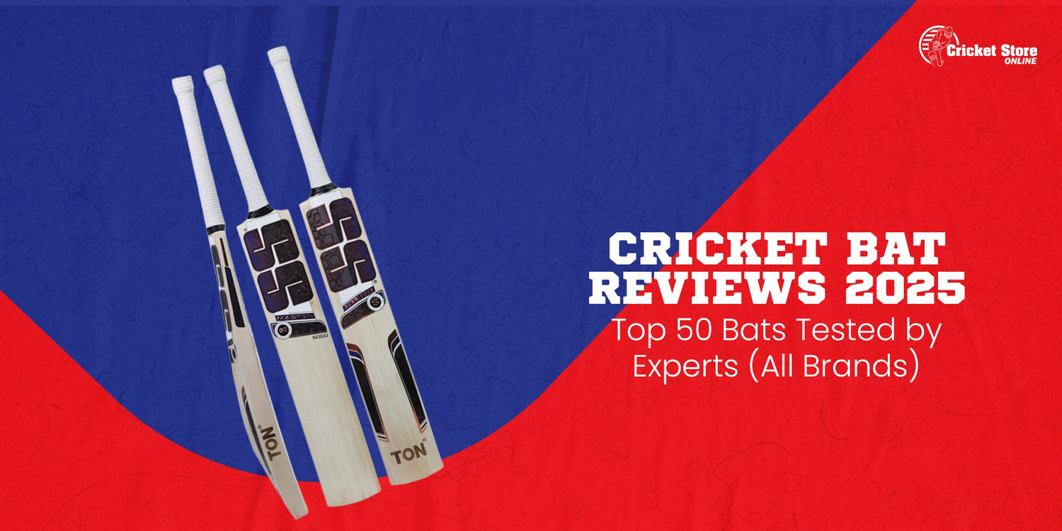 Cricket Bat Reviews 2025: Top 50 Bats Tested by Experts (All Brands)
