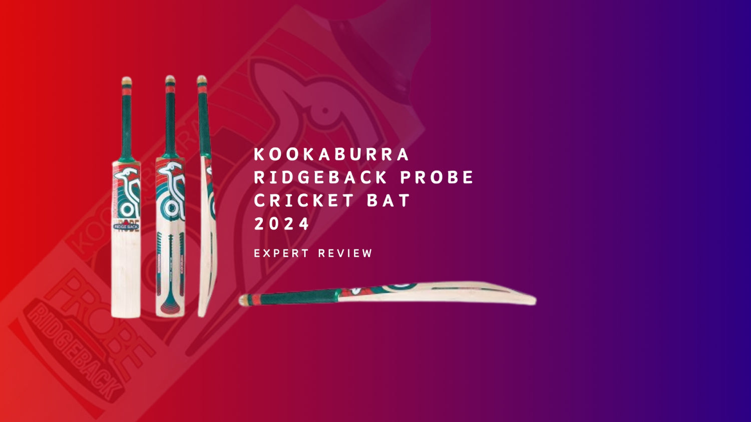 Kookaburra Ridgeback Bat 2024 - Expert Review Insights