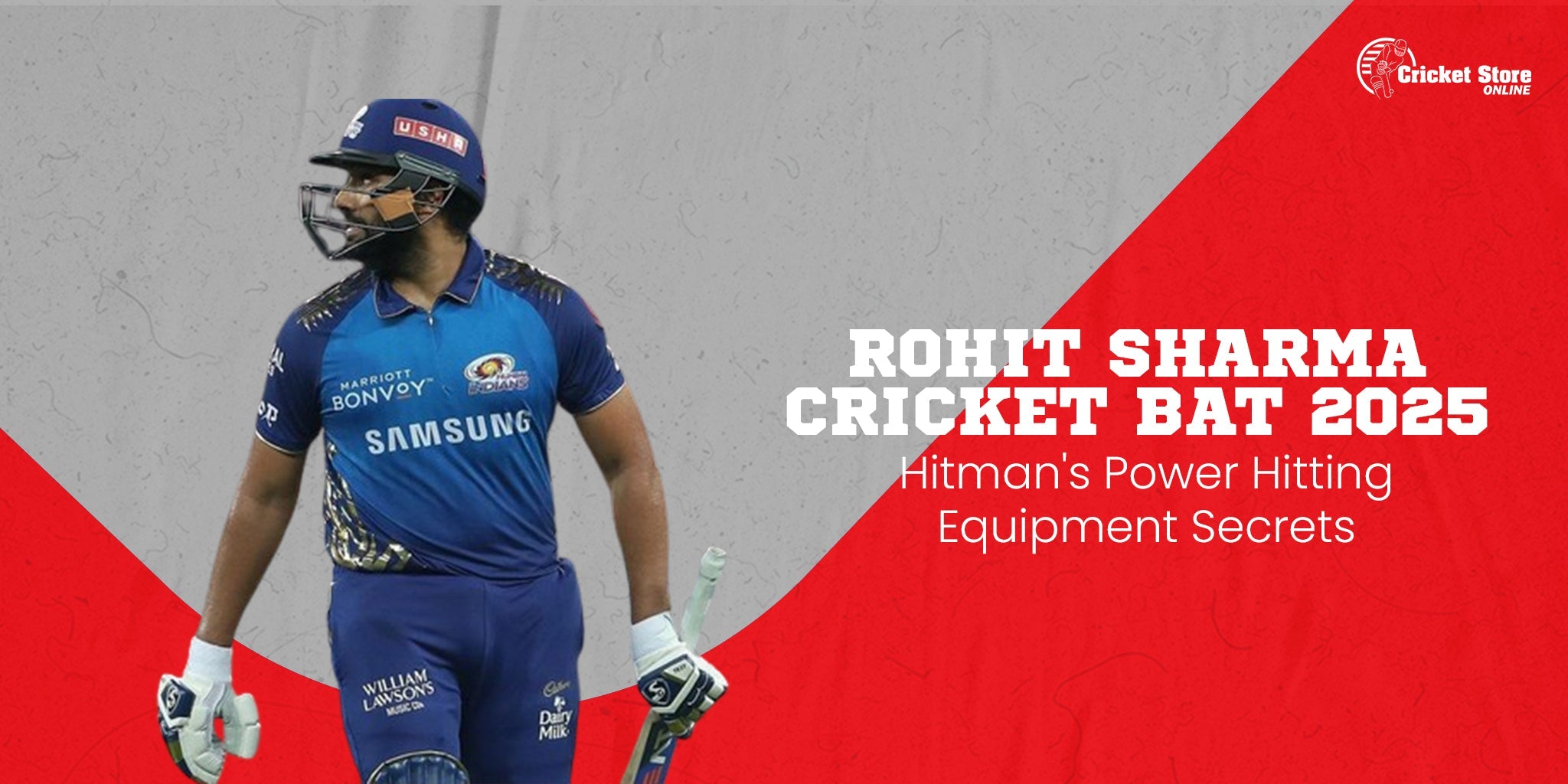Rohit Sharma Cricket Bat 2025: Hitman's Power Hitting Equipment Secret