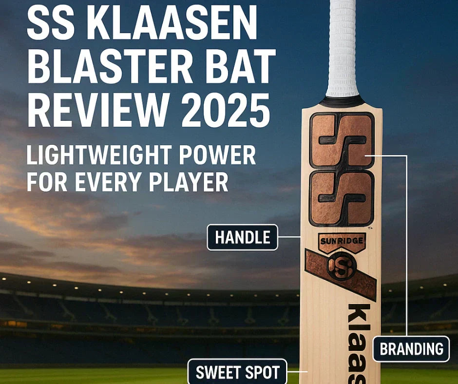 SS Klaasen Blaster Bat Review 2025: Lightweight Power for Every Player