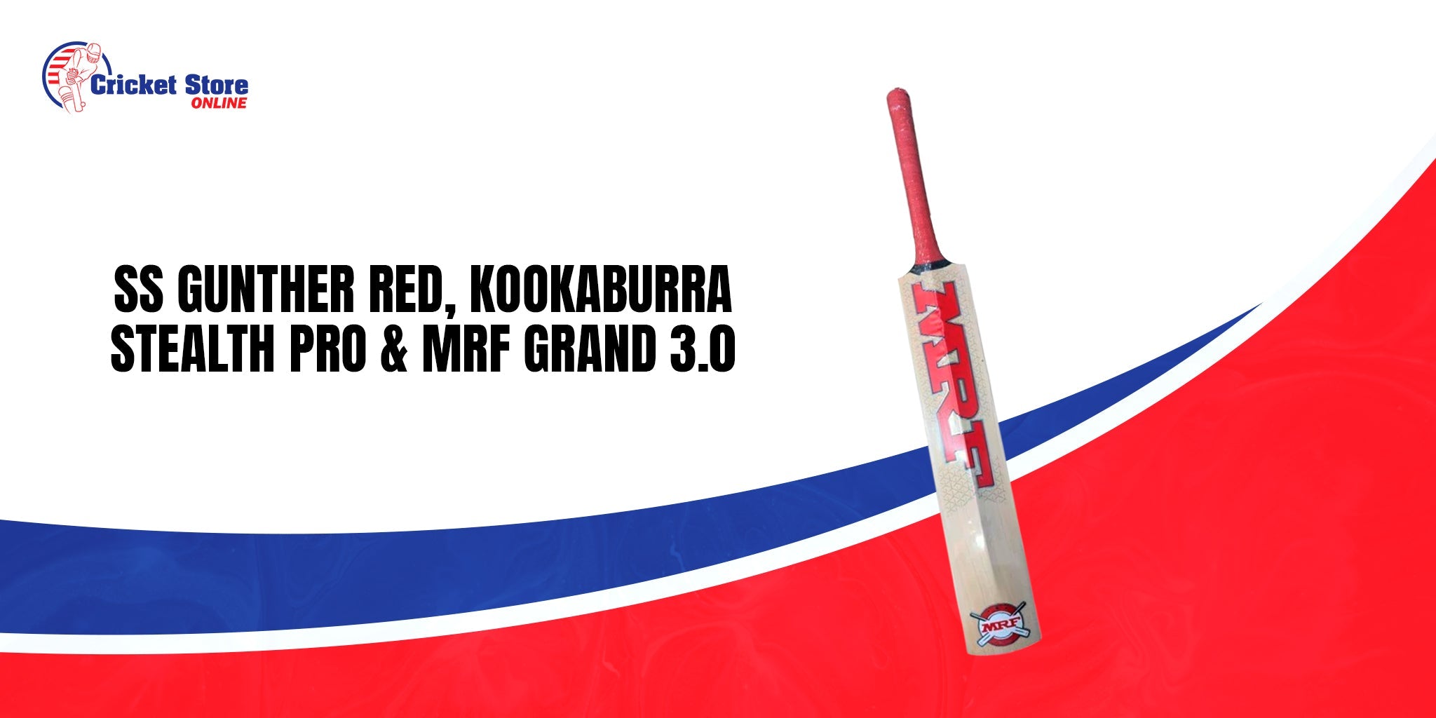 Top 5 Cricket Bats of 2025: SS Gunther Red, Kookaburra Stealth Pro & M